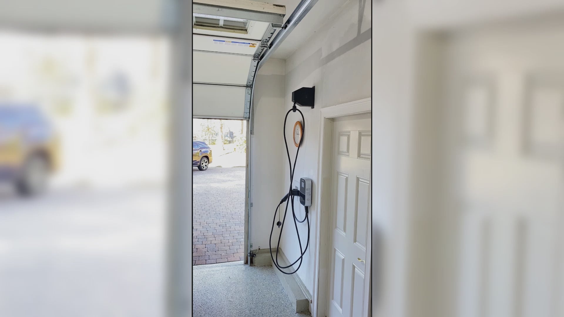 Inteset EV Charger Retractable Cable Management Pully System - Rugged ...